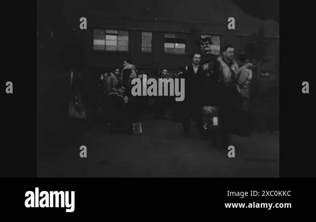 1942 - RAF pilots take off for an air raid mission at night Stock Video ...