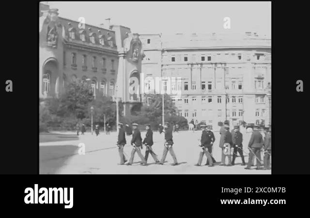 1920s - Crowd scenes in a European city Stock Video Footage - Alamy