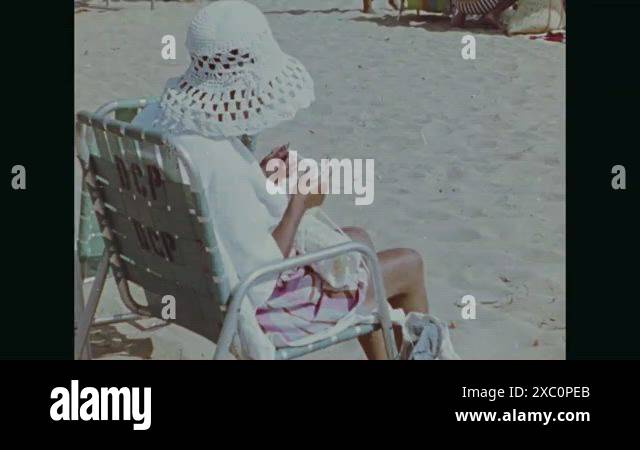 1970 - While the elderly retire in Florida to enjoy the beach, younger ...