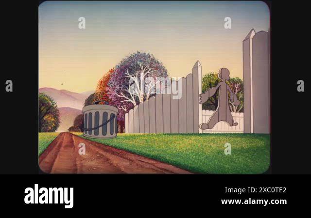 1956 - In this animated film, termites eat the white picket fence ...