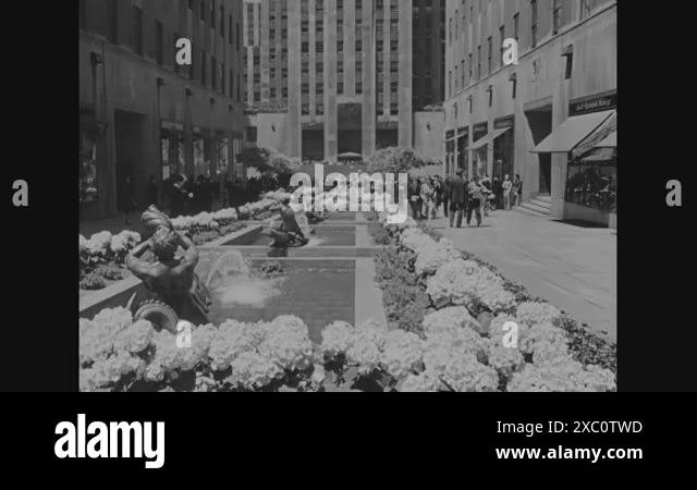 1940s - New York City landmarks such as Rockefeller Center, and NBC ...