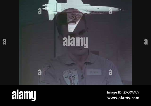 1966 - A student airman marches, fires a machine gun and flies a ...