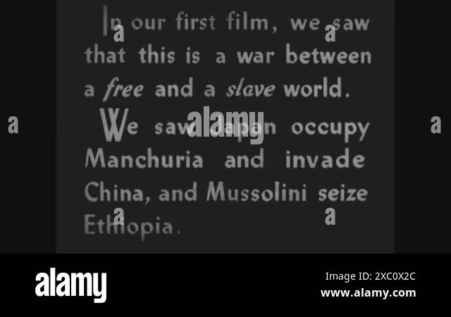 1943 - In this Frank Capra documentary, Adolf Hitler's plans for ...