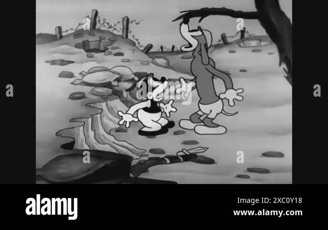 1931 - In this animated film, Bosko's dog friend is shot up in WWI and ...