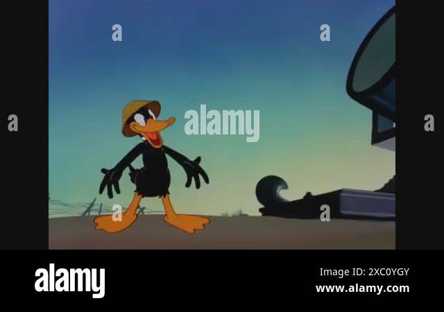 1943 - In this animated film, Daffy Duck gives a Nazi officer a time ...