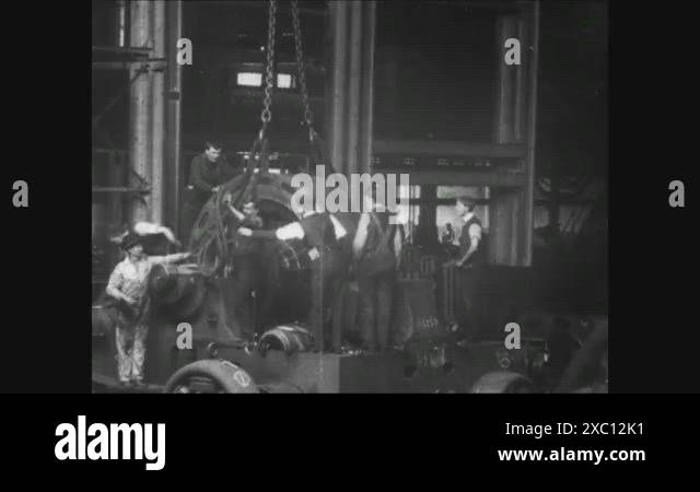 1920s electric power plant Stock Videos & Footage - HD and 4K Video ...