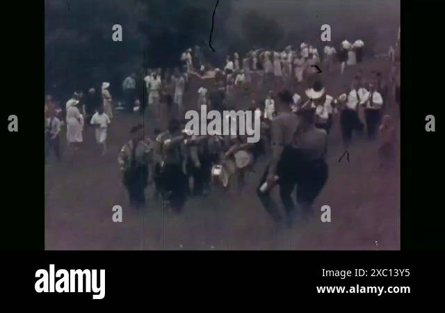 1930s - The German American Bund stages a Nazi rally at Camp Nordland ...