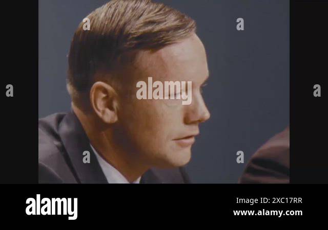 1969 - At a post-flight Apollo 11 press conference, Neil Armstrong ...