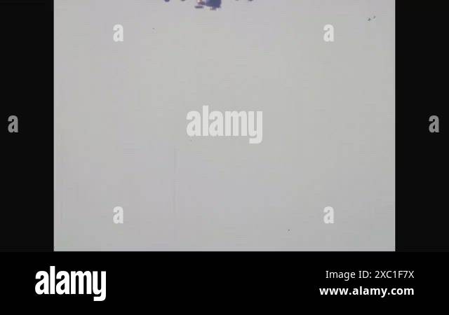 1973 - A USAF cargo plane touches base at Dover Air Force Base Stock Video Footage - Alamy