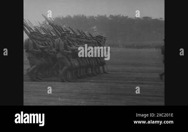 1941 - Japanese soldiers are sent off to war, and the US Army's Fort ...