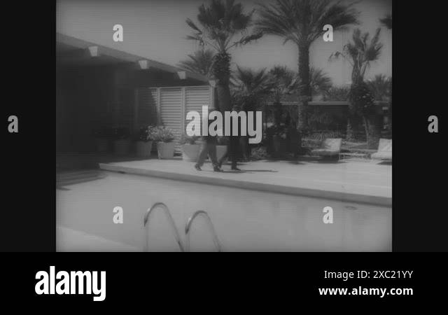 1962 - JFK holds an informal, poolside meeting with the former ...