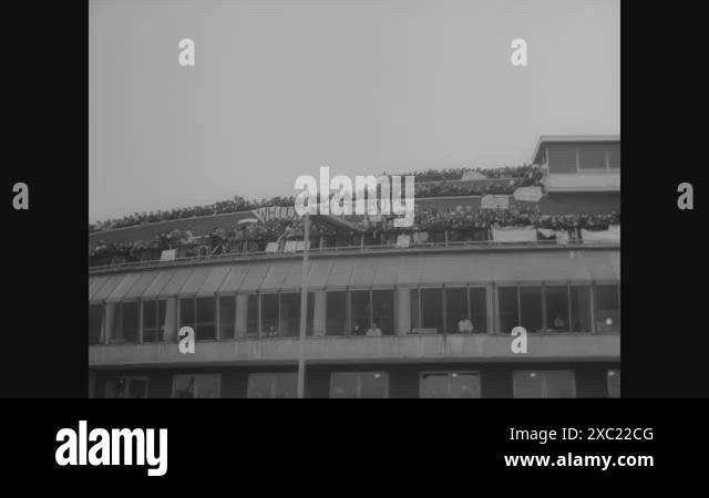 1964 - Teenagers scream as the Beatles disembark from a Pan Am plane at ...