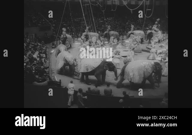 1966 - Highlights of the Ringling Brothers' Barnum and Bailey circus at ...