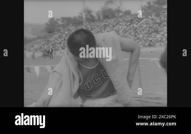1963 - Track and field star CK Yang racks up points for UCLA in high ...