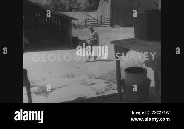 1936 - A geological survey is conducted on Missouri farmland when a ...