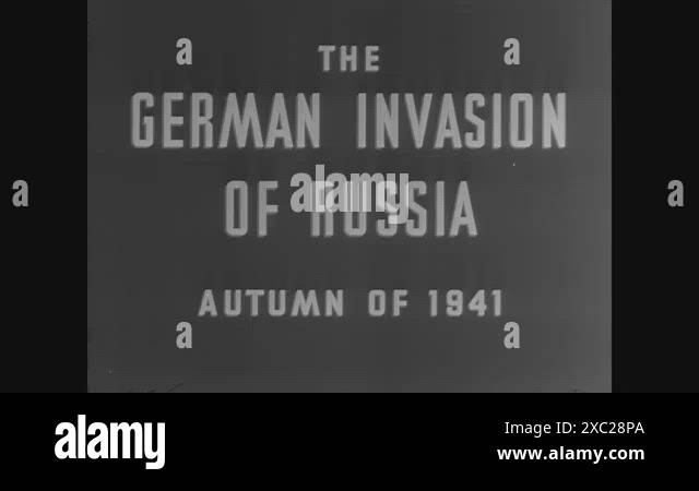 1940s - A montage of Nazi forces invading European countries from the ...