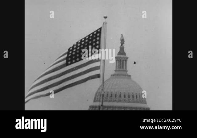 1953 - Dwight Eisenhower is sworn in as President of the United States ...