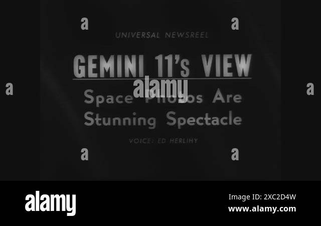 1966 - Astronaut Richard Gordon completes a space-walk, docking the ...