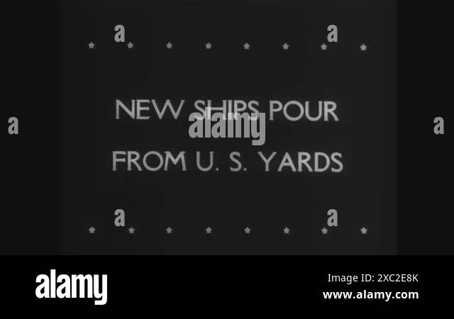 1943 - The USS Hopper and an oil tanker are launched from US Navy ...