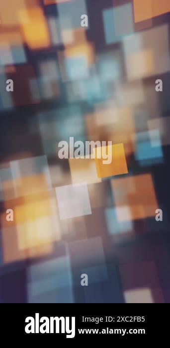 Vertical video - abstract bokeh background animation with gently flickering defocused bokeh ...