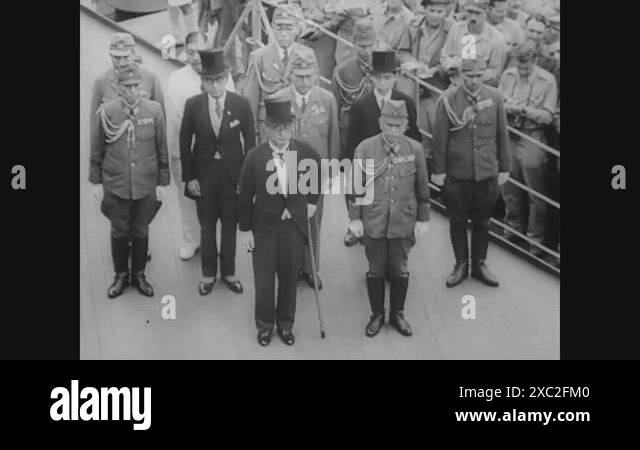 1945 - China's General Xu Yongchang, the UK's Admiral Fraser, Russia's ...