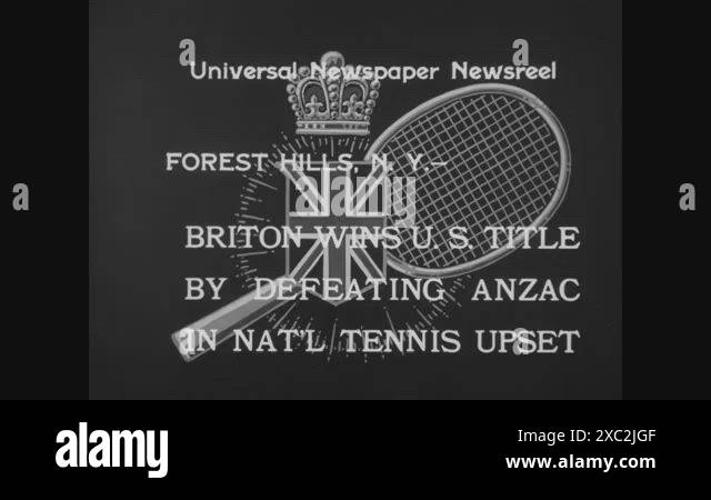 1933 - British tennis star Fred Perry defeats the Australian Jack ...
