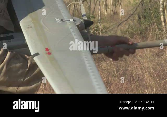 Marines use a Raven drone in an exercise with Australian defense forces ...