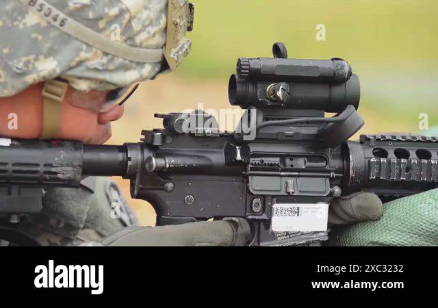 M4 carbine range Stock Videos & Footage - HD and 4K Video Clips - Alamy