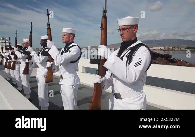 Us navy ceremonial guard Stock Videos & Footage - HD and 4K Video Clips ...