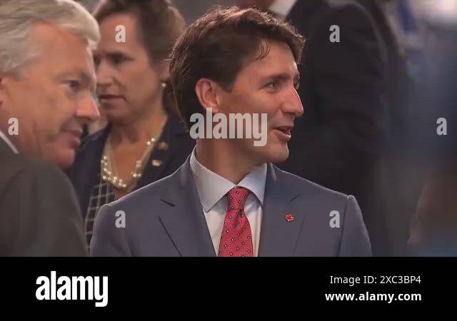Emmanuel macron and justin trudeau Stock Videos & Footage - HD and 4K ...