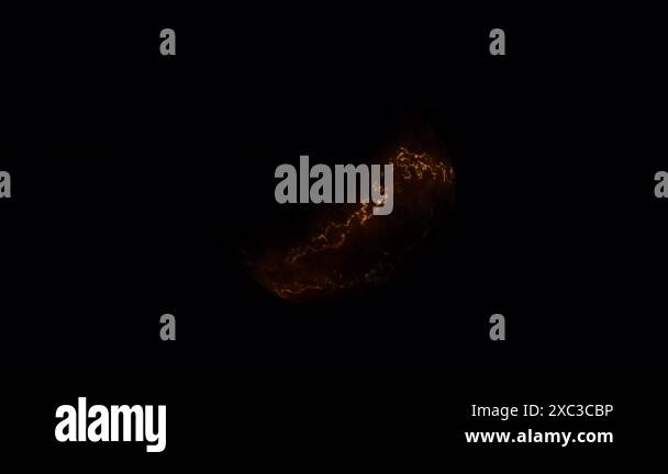 Explosion shockwave effect and divergent wave on a transparent ...