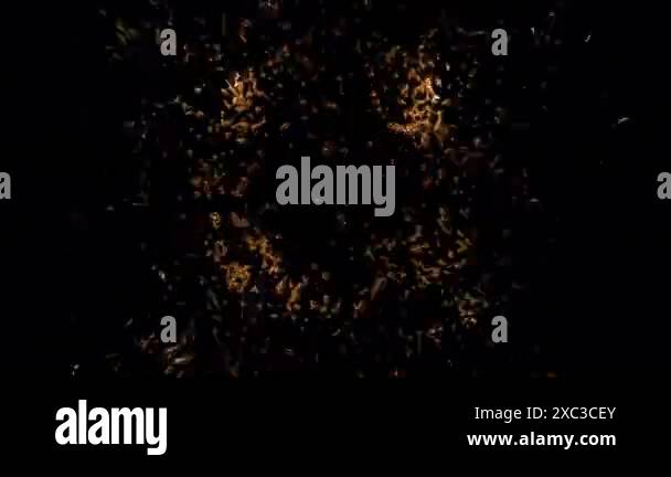 Explosion shockwave effect and divergent wave on a transparent background. Abstract smoke ...