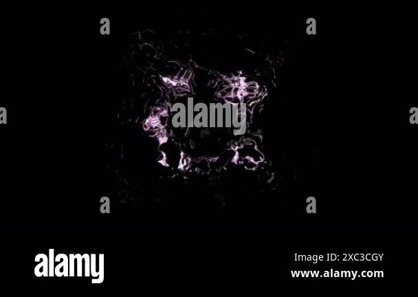 Explosion shockwave effect and divergent wave on a transparent ...