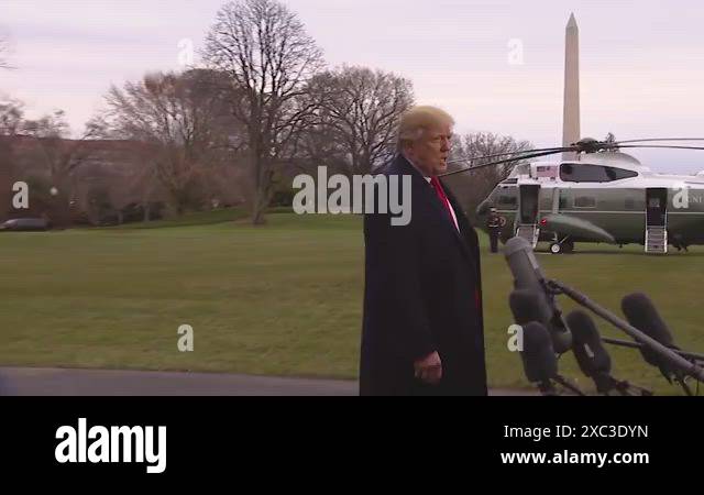 2018 - U.S. President Donald Trump speaks to reporters about how sad ...