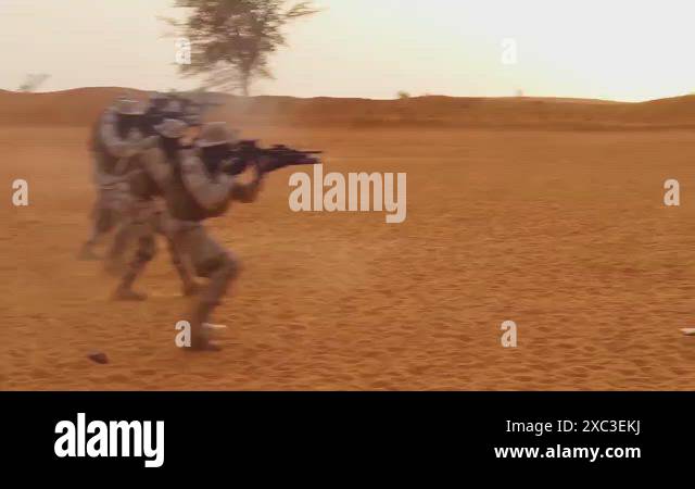 US Forces train police and army troops from West Africa Niger, Burkina ...