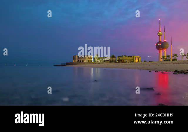 Kuwait towers beach Stock Videos & Footage - HD and 4K Video Clips - Alamy