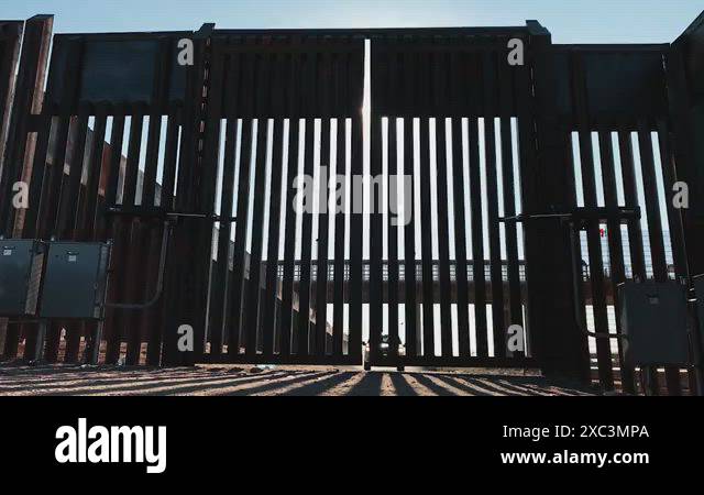 An access gate opens at the west end of the completed El Paso 4-mile 18 ...