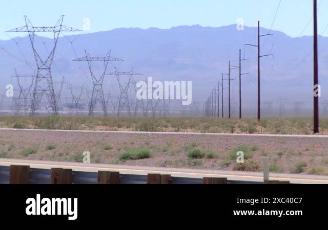Electrical transmission lines run Stock Videos & Footage - HD and 4K ...