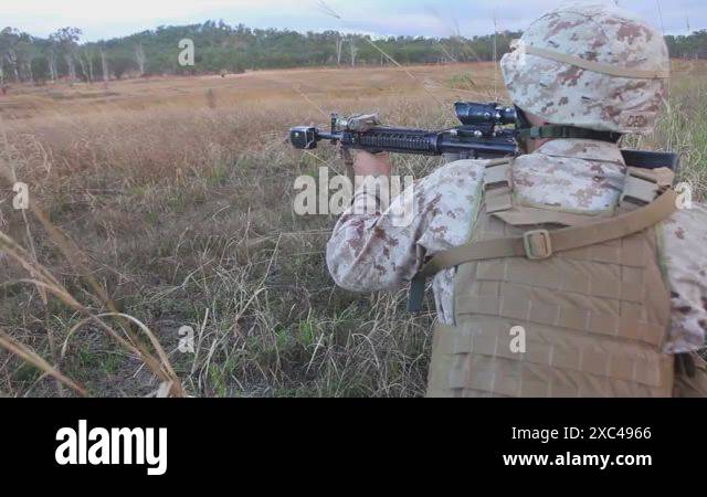Australian Defense Forces engage with U.S. forces in simulated tactical ...
