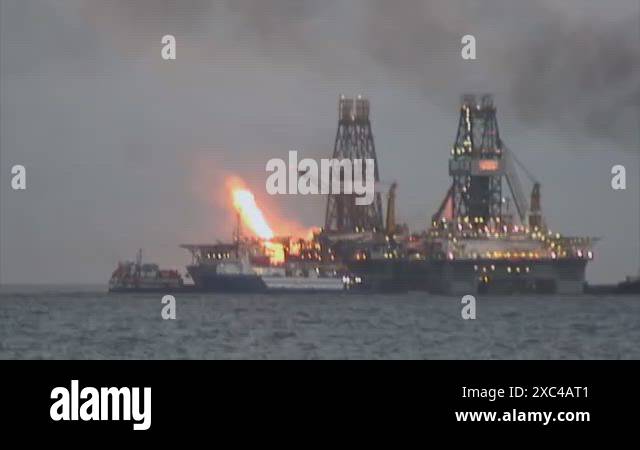 Deepwater horizon oil rig explosion Stock Videos & Footage - HD and 4K ...