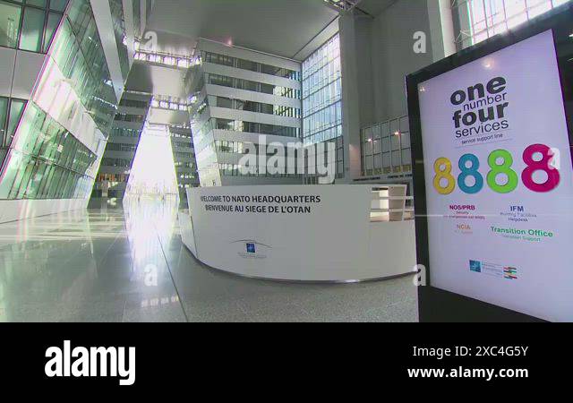 Access to B-roll footage of the new NATO headquarters (New NATO HQ ...