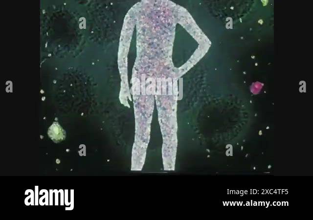 1973 - Animation and microscope imagery are used to depict how germs ...