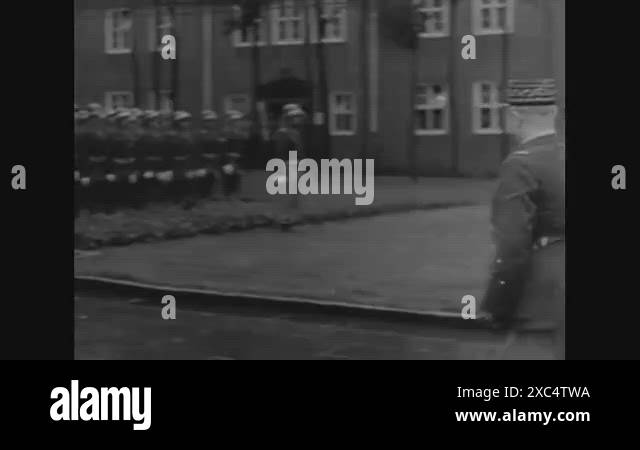1945 - French General Dody decorates officers of the US Army XXII Corps ...