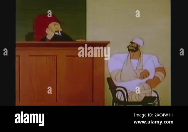 1956 - In this animated film, Wimpy is a judge overseeing a cases where ...