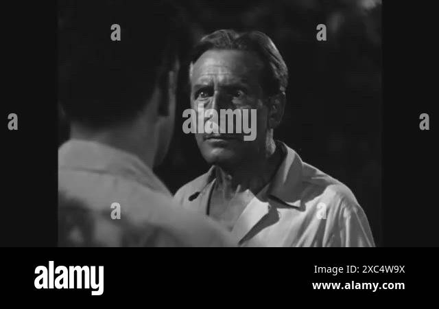 1951 - The foreman of a tropical rubber plantation (Raymond Burr ...