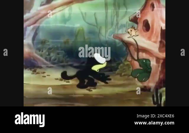 1936 - In this animated film, Felix the Cat tries to steal a fish from ...