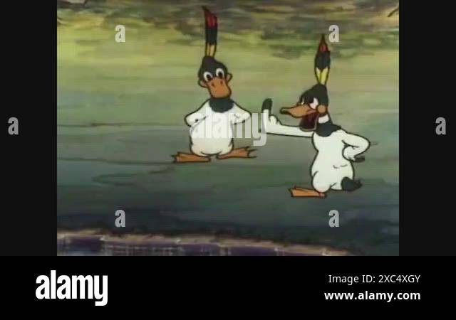 1935 - In this animated film, ducks are captured by a Native American ...