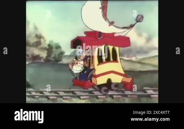 1936 - In this animated film, a trolley with a sail on it flies off the tracks, and the ...