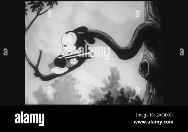 1935 - In this animated film, Oswald the Lucky Rabbit tries to hunt ...