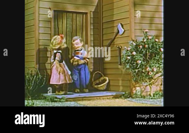 1951 - In this Ray Harryhausen stop-motion animated film, Hansel and ...